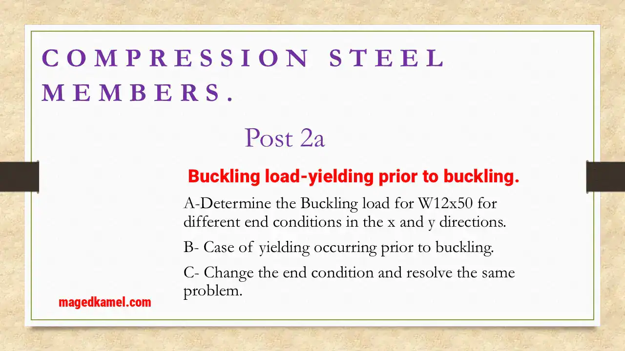 2a-Introduction to Buckling for columns-part 2.